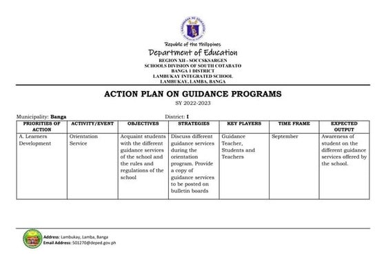 Homeroom Guidance action plan 2023-2024.docx