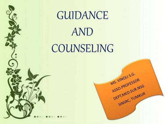 Types of guidance | PPT