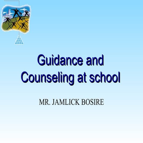 Role and Qualities of a school counsellor | PPTX