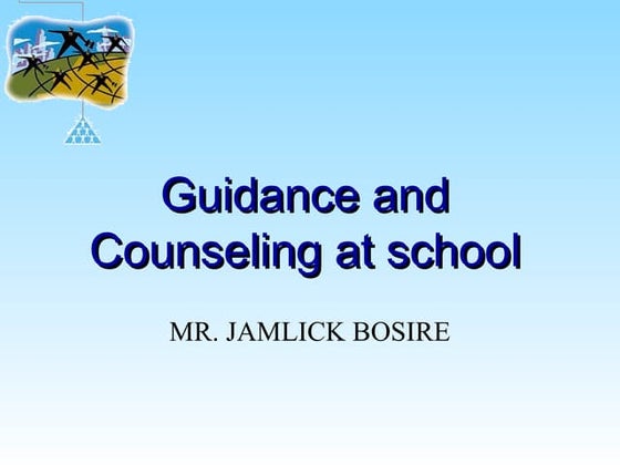 School counselling | PPTX