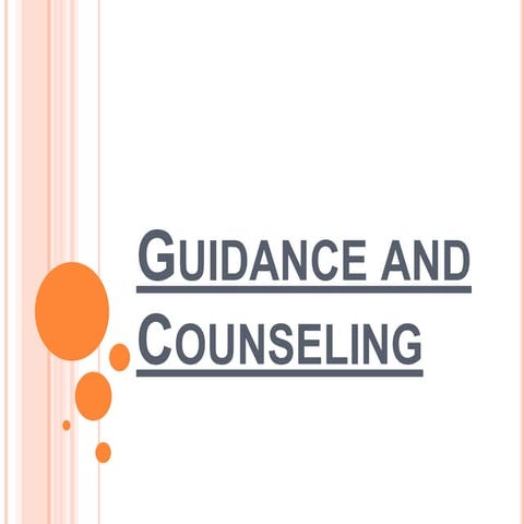 Guidance Services | PPTX