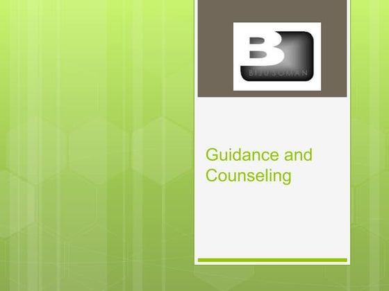 Types of guidance | PPT