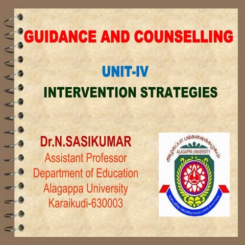 Guidance and Counselling_Unit_IV.ppt