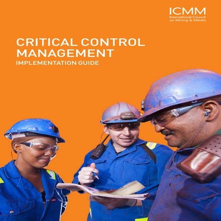 ICMM Critical Control Management Implementation Guide | PDF