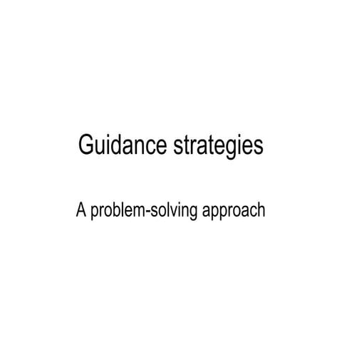 Guidance log one | DOC