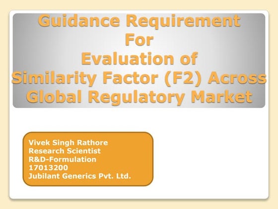 Similarity and difference factors of dissolution | PPTX