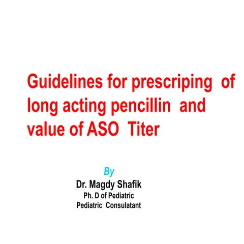 Guiddlines for presc. lap | PPT