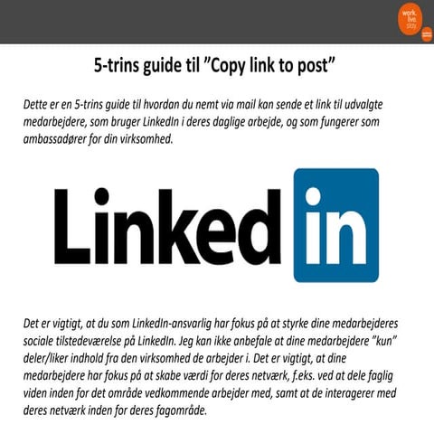 5-trins guide til hvordan du nemt via mail kan sende et link til ...