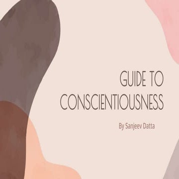 Guide to Conscientiousness | PPTX
