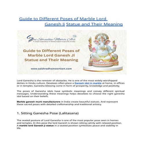 guide-to-different-poses-of-marble-lord-ganesh-ji-statue-and-their ...