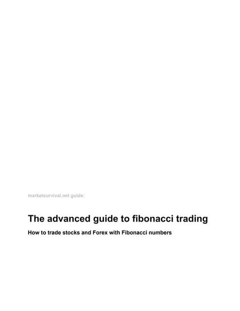 The Fibonacci Retracements.pdf (uploaded) | PDF