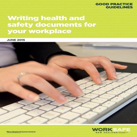 Guide to-writing-health-and-safety-documents | PDF