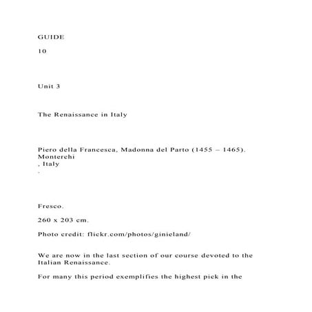 GUIDE10Unit 3The Renaissance in Italy.docx