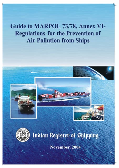 Incinerator and MARPOL Requirements | PDF | Chemistry | Science