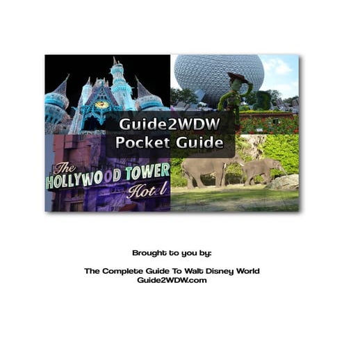 Guide2 wdw pocket guide 2011 | PDF