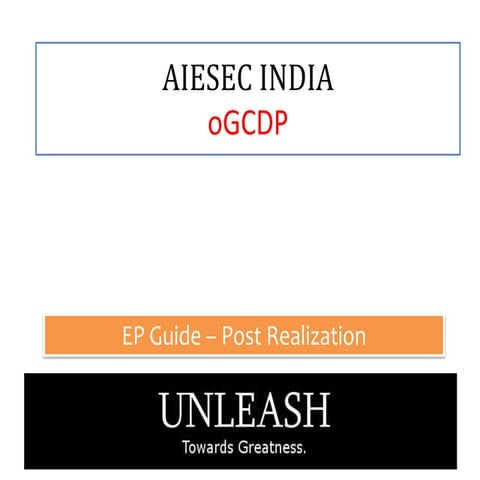 Guide 4. post realization | PPTX