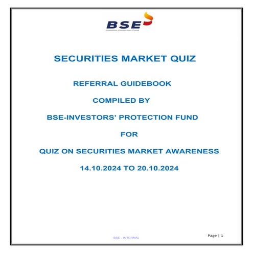 Understanding Mutual Funds and Stocks - Demystifying Investment Concepts in Relation to BSE ...