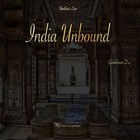 India Unbound | PDF | Economy | Business and Finance