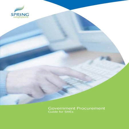 Guidebook Government Procurement Guide For SMEs | PDF