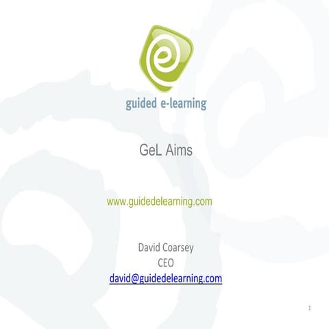 Guided e learning eaquals market place | PDF | Technology & Computing