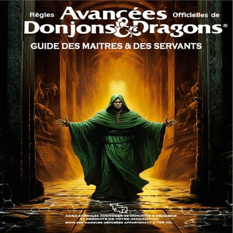 Guide des maîtres et des servants Add,DD,dnd,RPG,JDR,donjons & dragons, dungeons & dragons ...