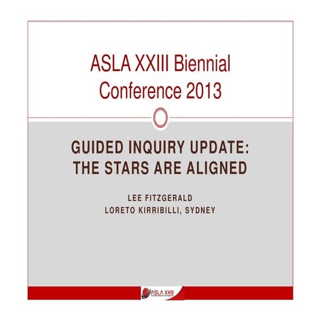 Guided Inquiry developments | PDF