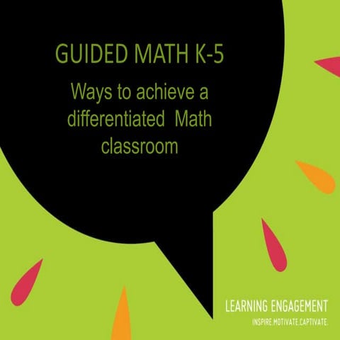 Guided Math Implementation | PPTX | Educational Assessment | Education