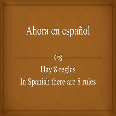 Guía para el correcto uso de mayúsculas en español | PPT