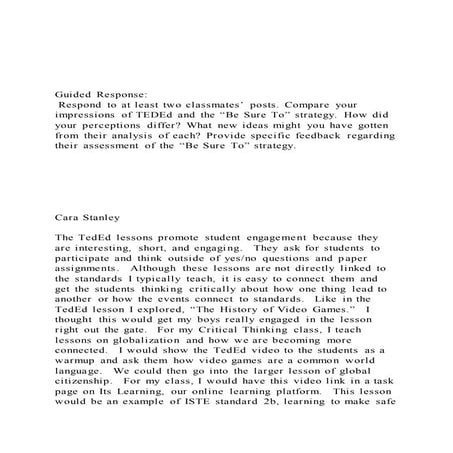 How to create TED-Ed lessons | PPTX