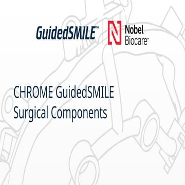GuidedSMILE NobelBiocare Surgical Components | PPT