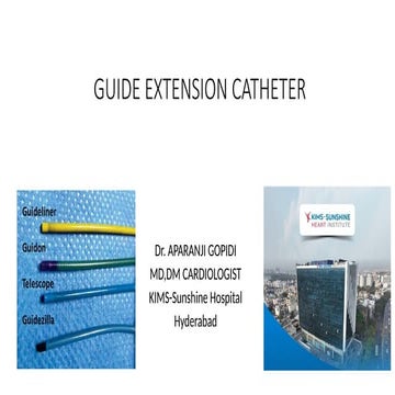 GUIDE EXTENSION CATHETER ...........pptx