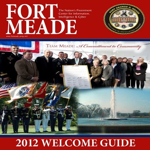 Fort Meade 2012 Welcome Guide | PDF