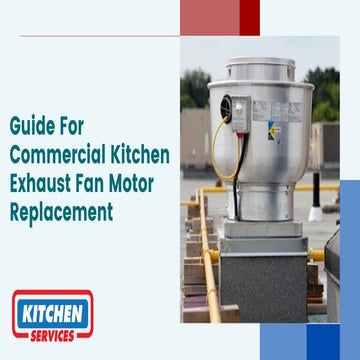 Commercial Kitchen Exhaust Fan Motor Aluminum Commercial Kitchen