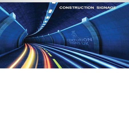 Guide for construction site signage centurion signs | PDF