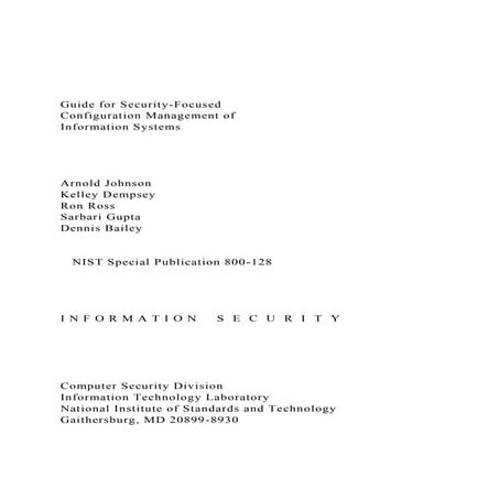 Guide for Security-Focused Configuration Management of I.docx