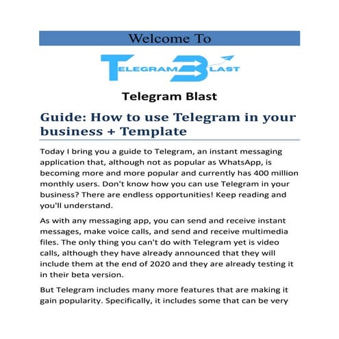 Guide How to use Telegram in your business + Template.pdf