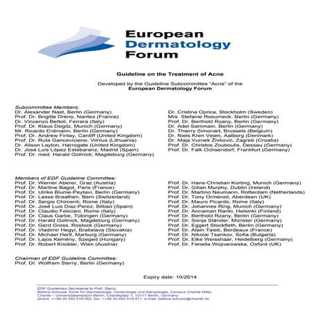 Guideline on-the-treatment-of-acne | PDF