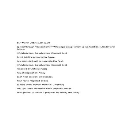 Guideline for company visit | DOCX