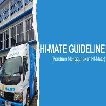 Guideline HI-Mate Mobil Sosialisasi Campaign | PPT