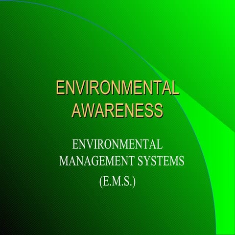 A framework for green: Applying the Environmental Management System ...