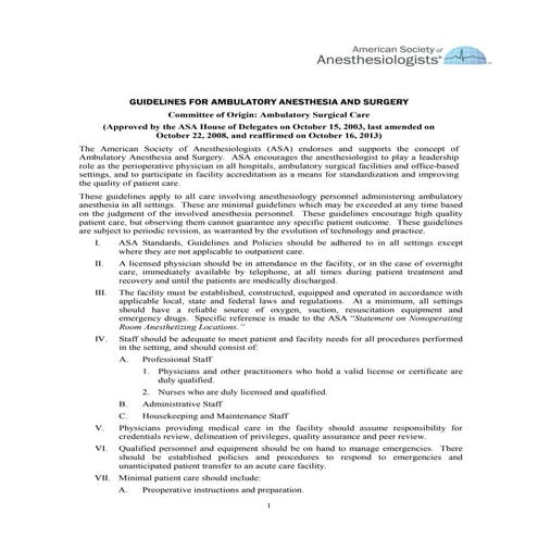 Guidelines for-ambulatory-anesthesia-and-surgery | PDF