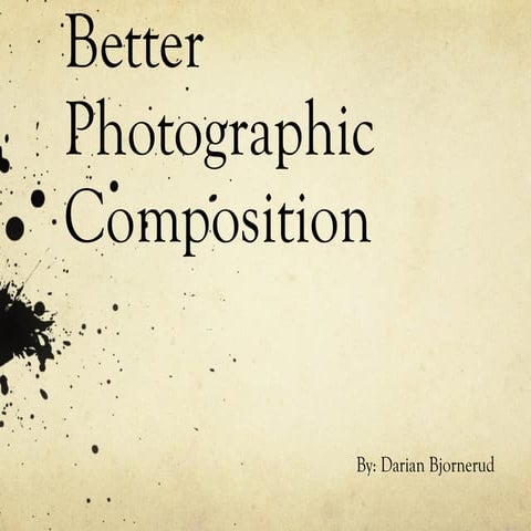 10 top photography composition rules | PPTX