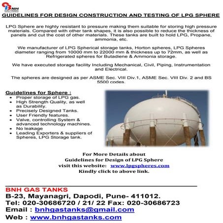 LPG TANK INSTALLATION | PDF