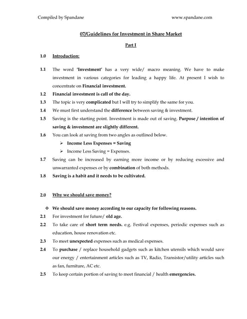 Merits & demerits of types of investment | PPT