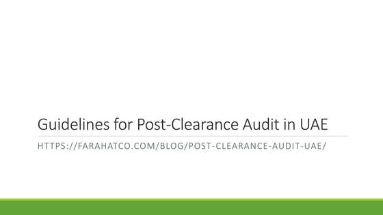 Customs Clearance - The Must Knows.docx