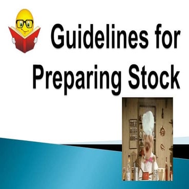 Guidelines for Preparing Stock.pptx