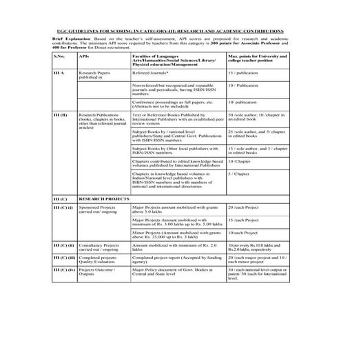 Guidelines for scoring points in category 3 | PDF