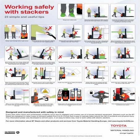 Working Safely with Reach Type Forklifts
