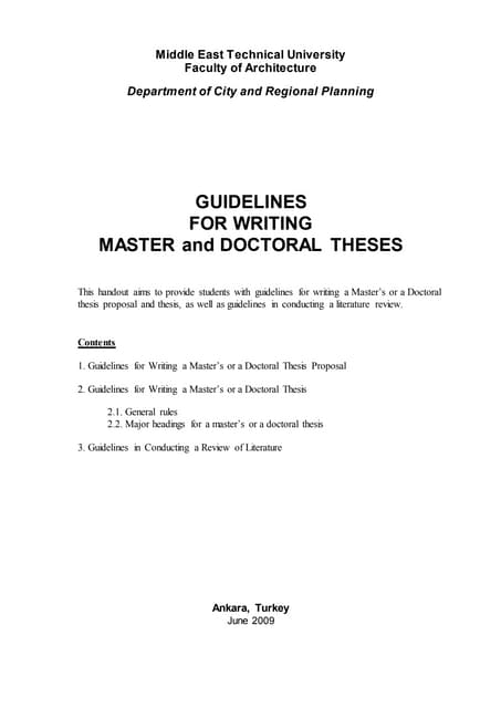 New2 thesis dissertation proposal template (english) | PDF
