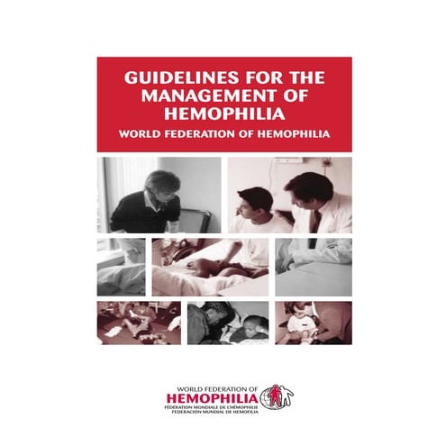 Guidelines mng hemophilia | PDF